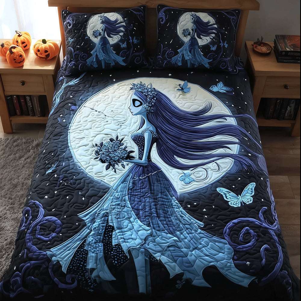 Phantom Bride 3-Piece Quilted Bedding Set NCU0TH3214 – Vantique