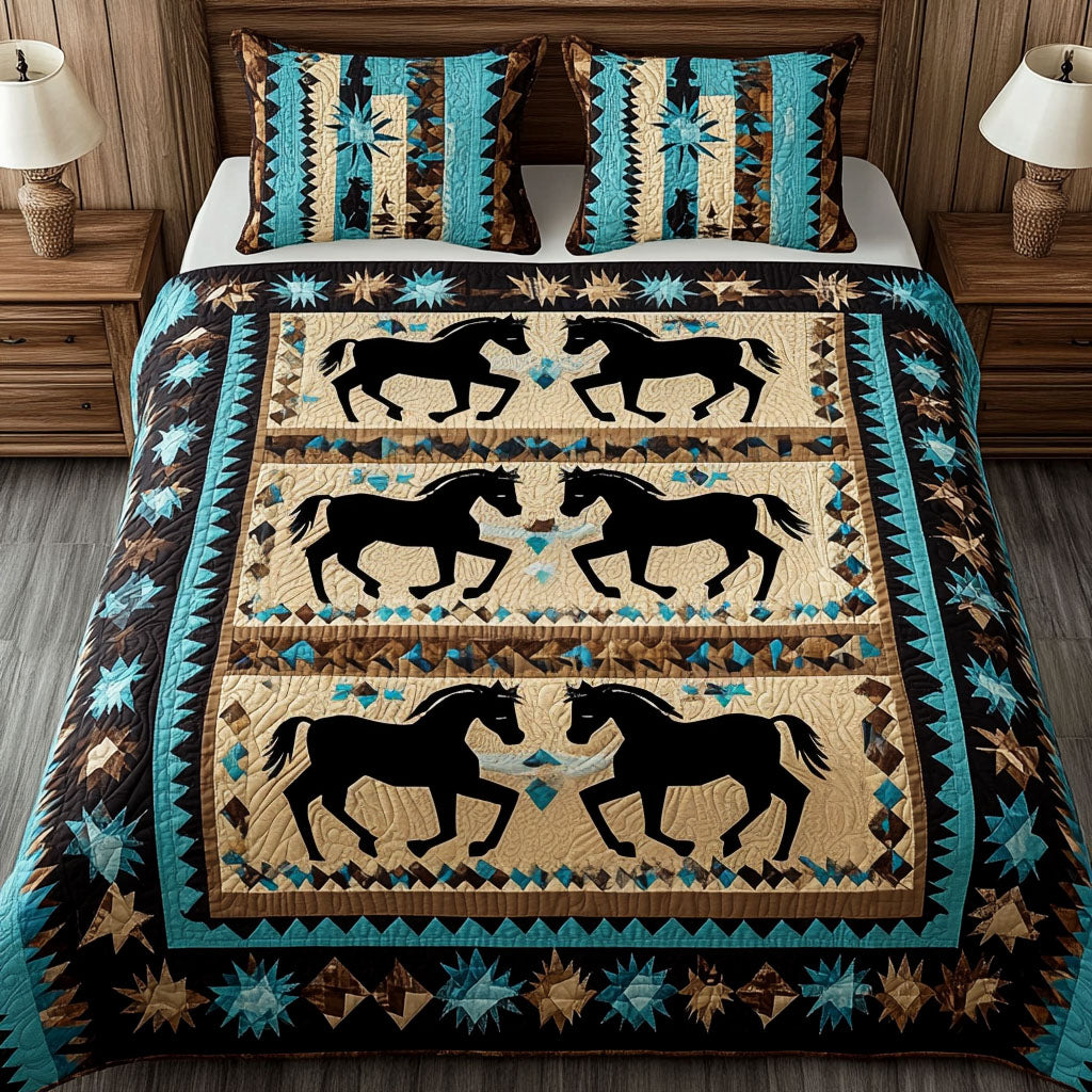 Prairie Sunset 3-Piece Quilted Bedding Set NCU0PT3020 – Vantique