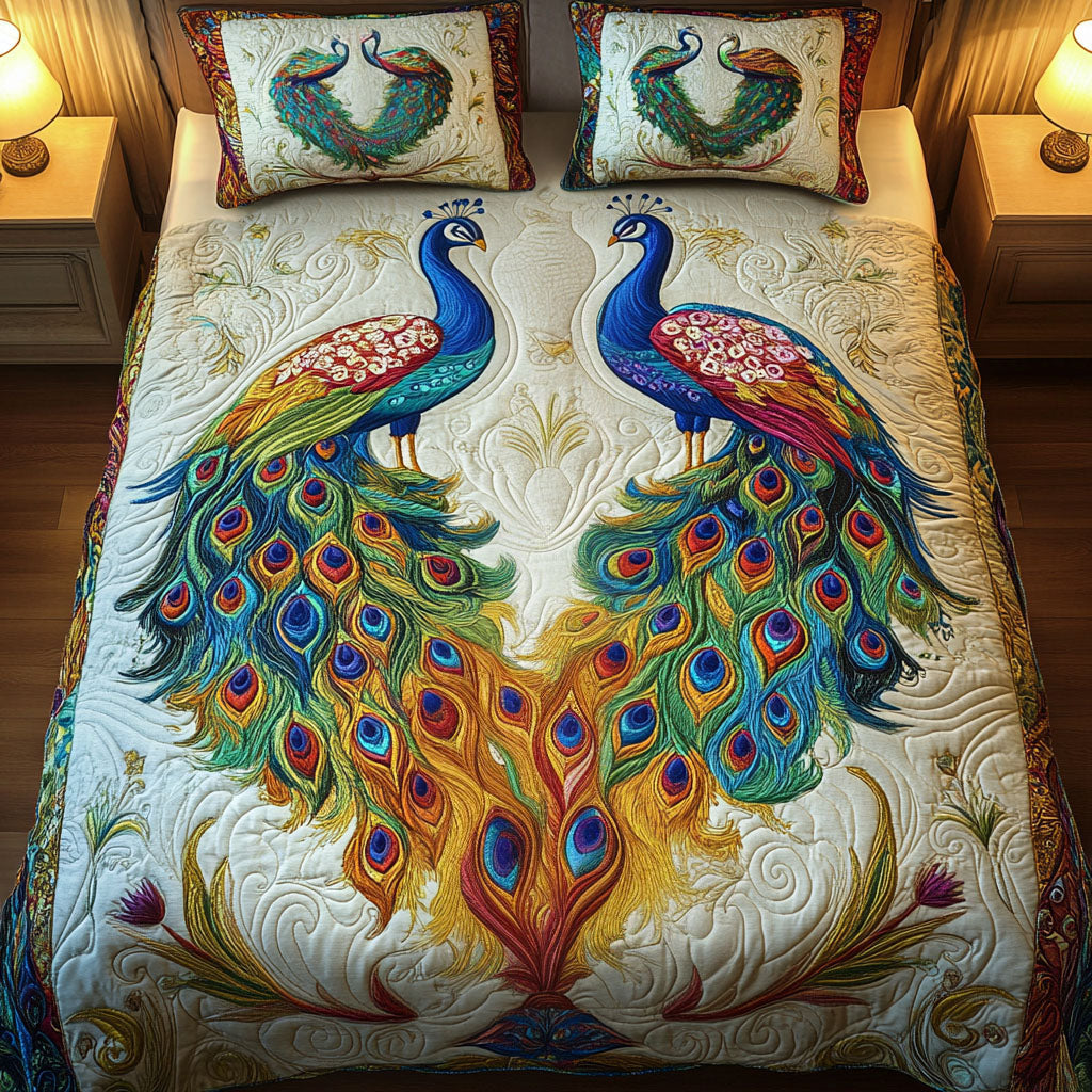 Royal Symphony 3-Piece Quilted Bedding Set NCU0NT3085 – Vantique