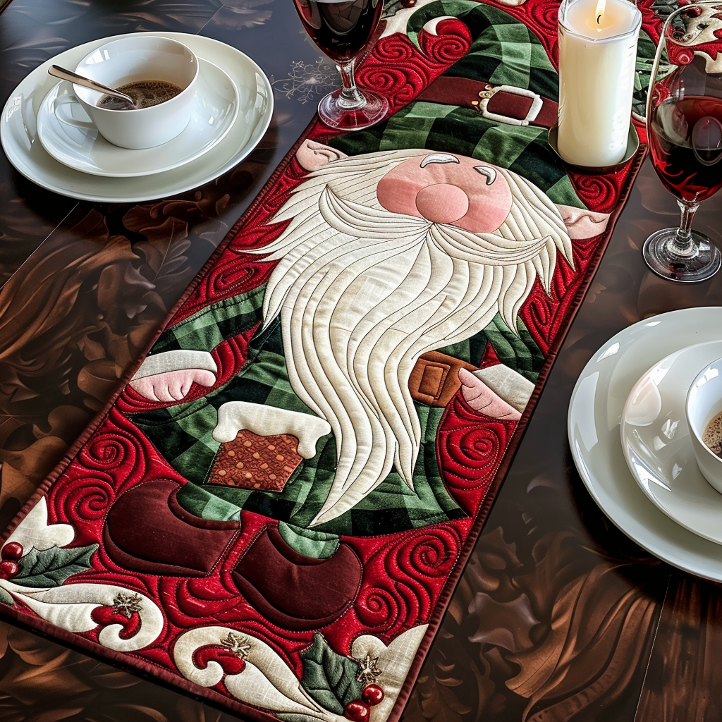 Santa Magic Quilted Table Runner NCU0DV1908 – Vantique