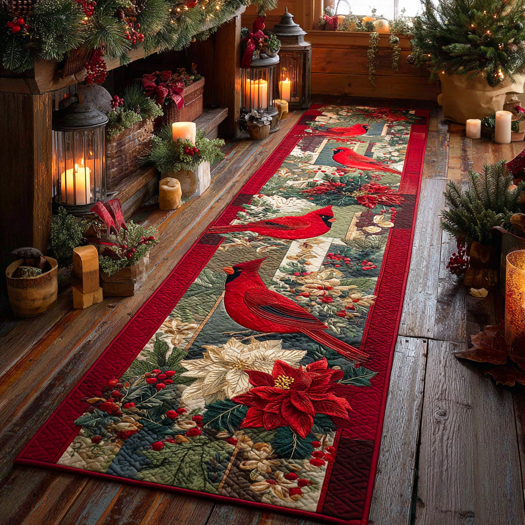 Scarlet Winter Song Runner Carpet NCU0TD1322 – Vantique