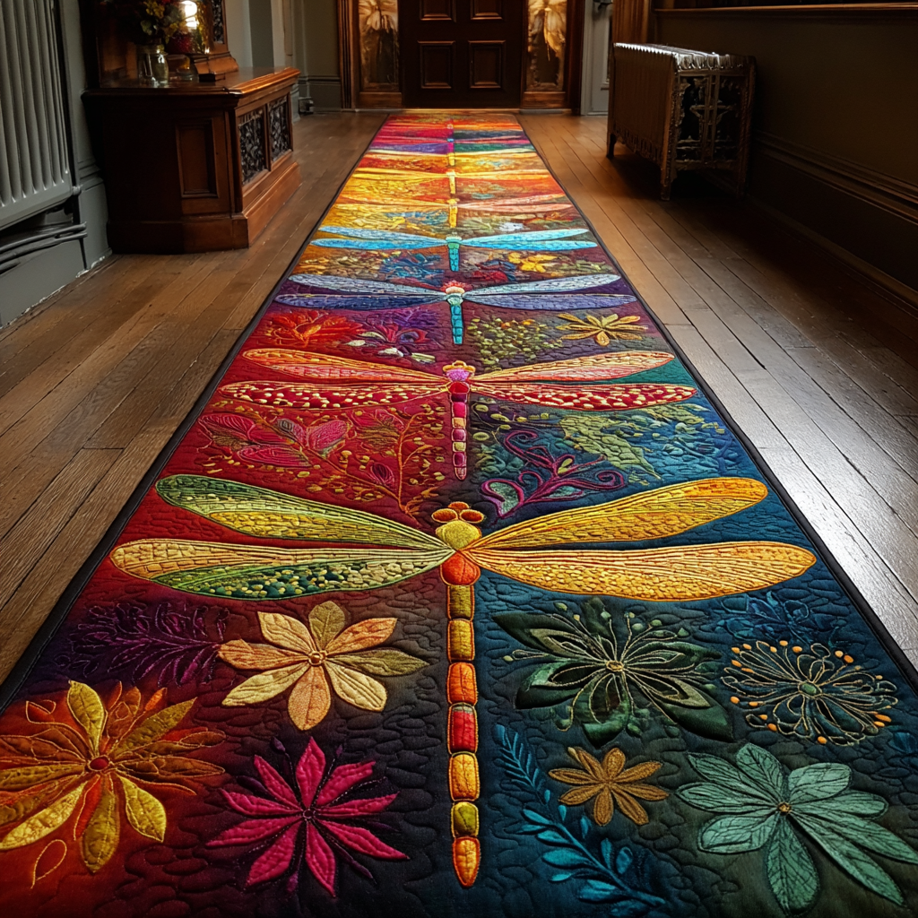 Shiny Dragonfly Runner Carpet NCU0DK10898 – Vantique