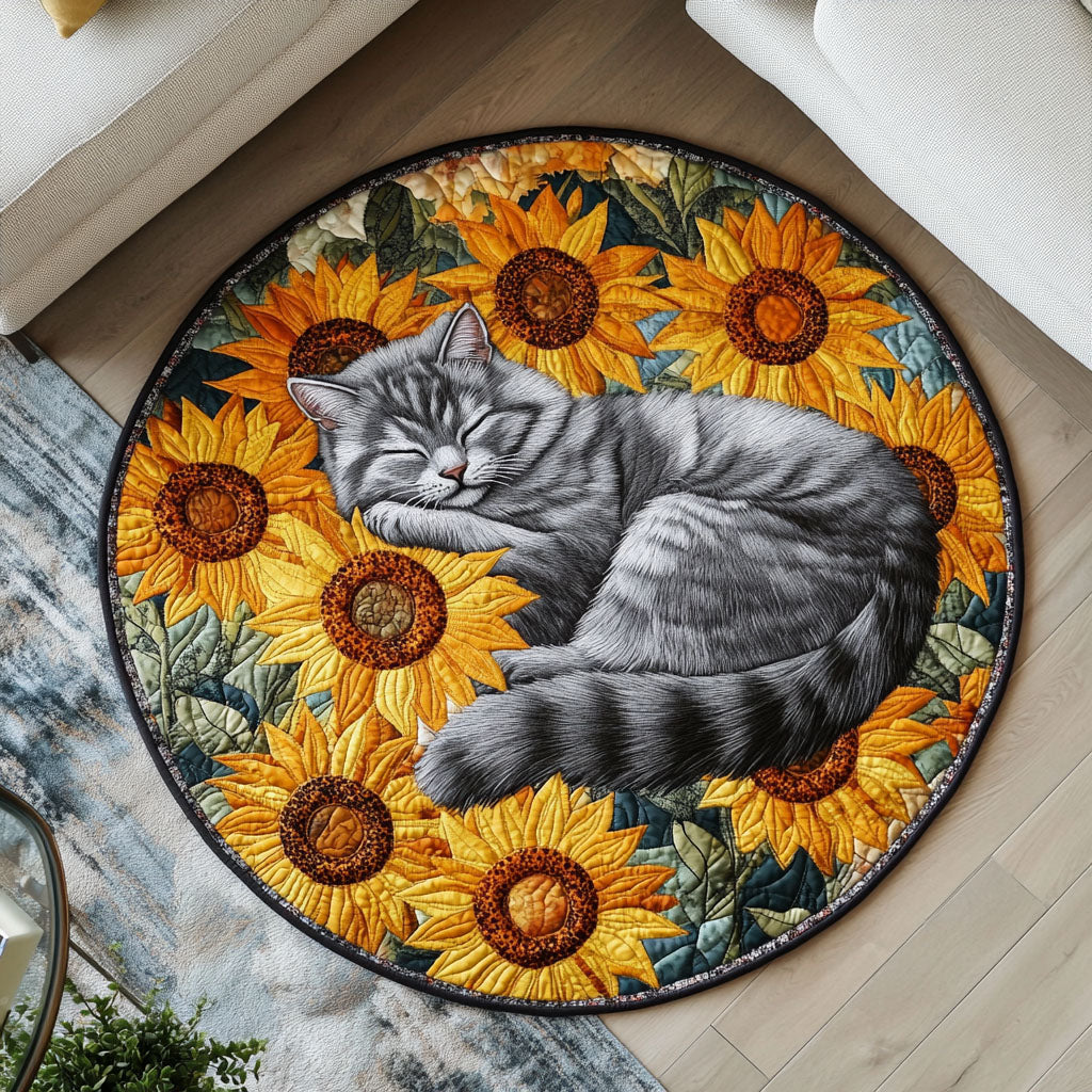 Siamese Sunset Quilted Round Mat NCU0PT1069 – Vantique
