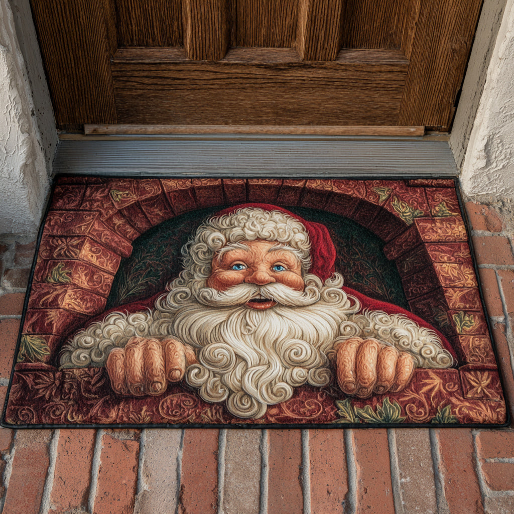 Smiling Santa Claus Doormat NCU0HH586 – Vantique