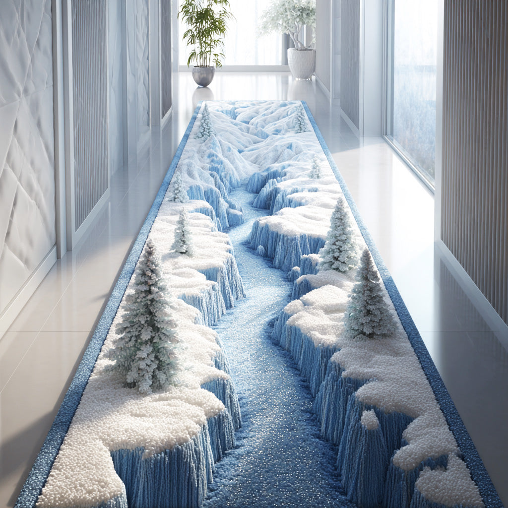 Snow Whisper Field Runner Carpet NCU0TD1684 – Vantique