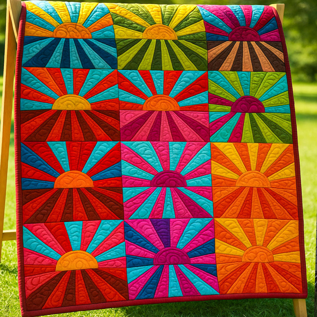 Solar Spectrum Quilted Blanket NCU0NT6524 – Vantique