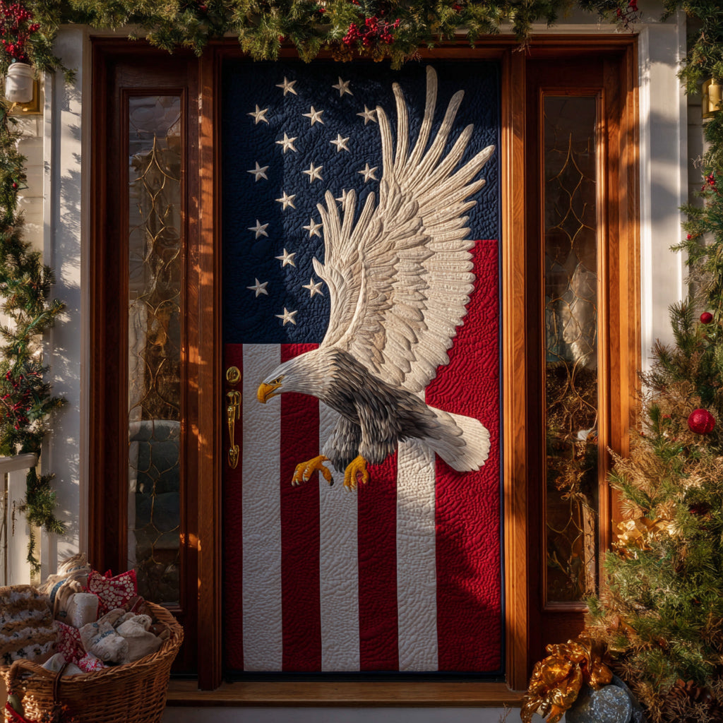 Sovereign Eagle Quilted Door Cover NCU0HH1274 – Vantique