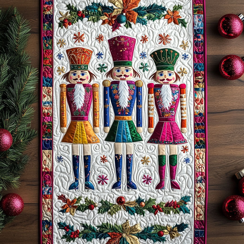 The Nutcrackers Ballet Quilted Table Runner NCU0PT2724 – Vantique
