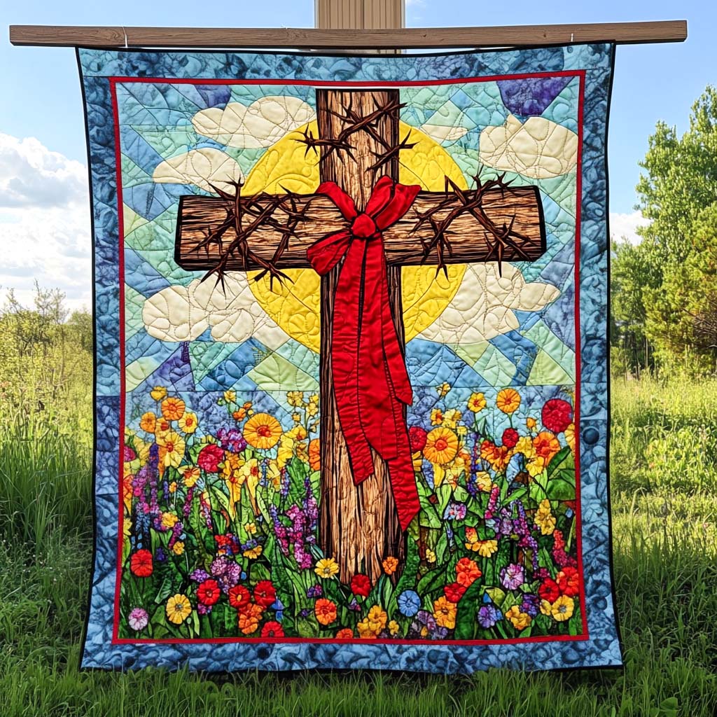 Thorned Crown Quilted Blanket NCU0NT761 – Vantique