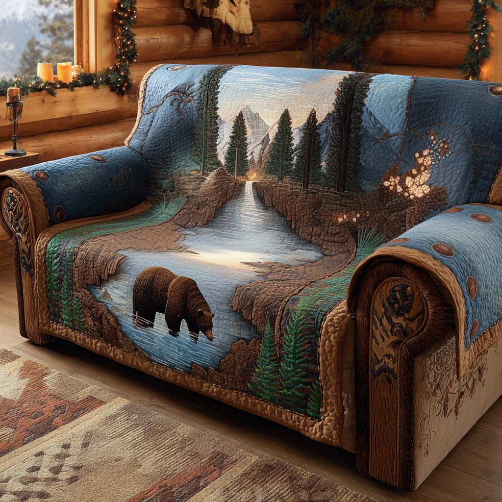 Timberland Dreams Quilted Sofa Cover NCU0XD1731 – Vantique