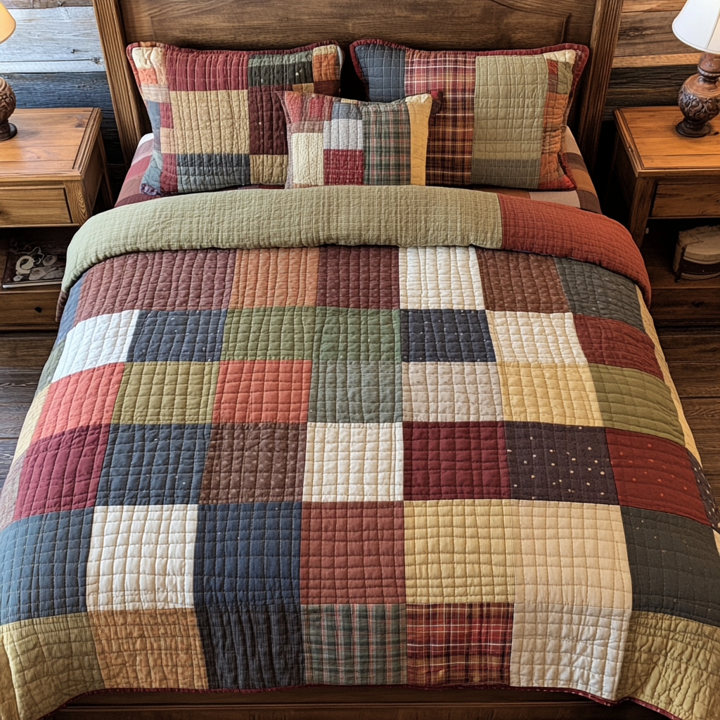 Timeless Love 3-Piece Quilted Bedding Set NCU0VH2242 – Vantique