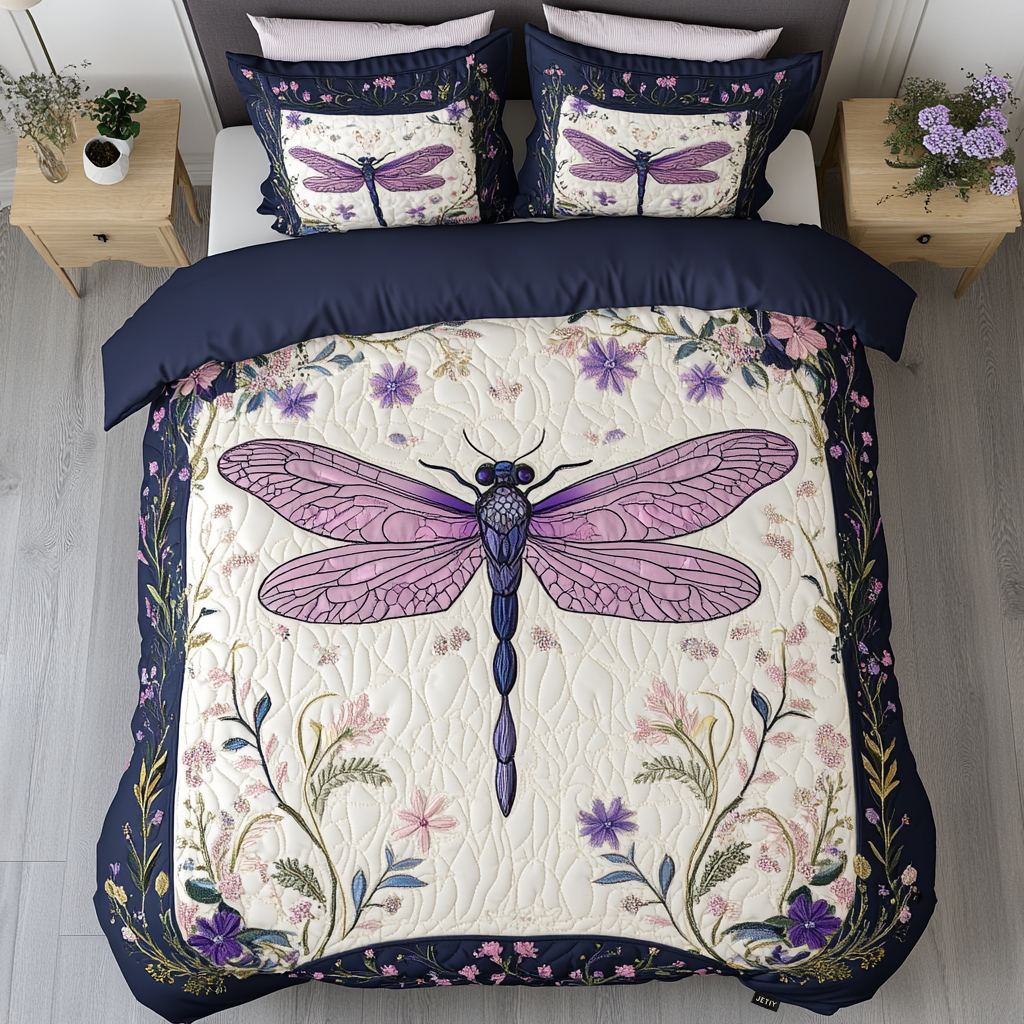 Twilight Dancer 3-Piece Quilted Bedding Set NCU0DK2351 – Vantique