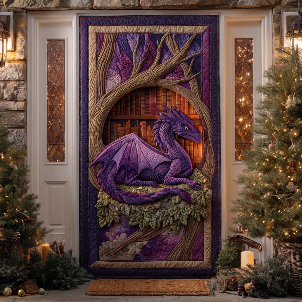 Twilight Guardian Quilted Door Cover NCU0XD1779 – Vantique