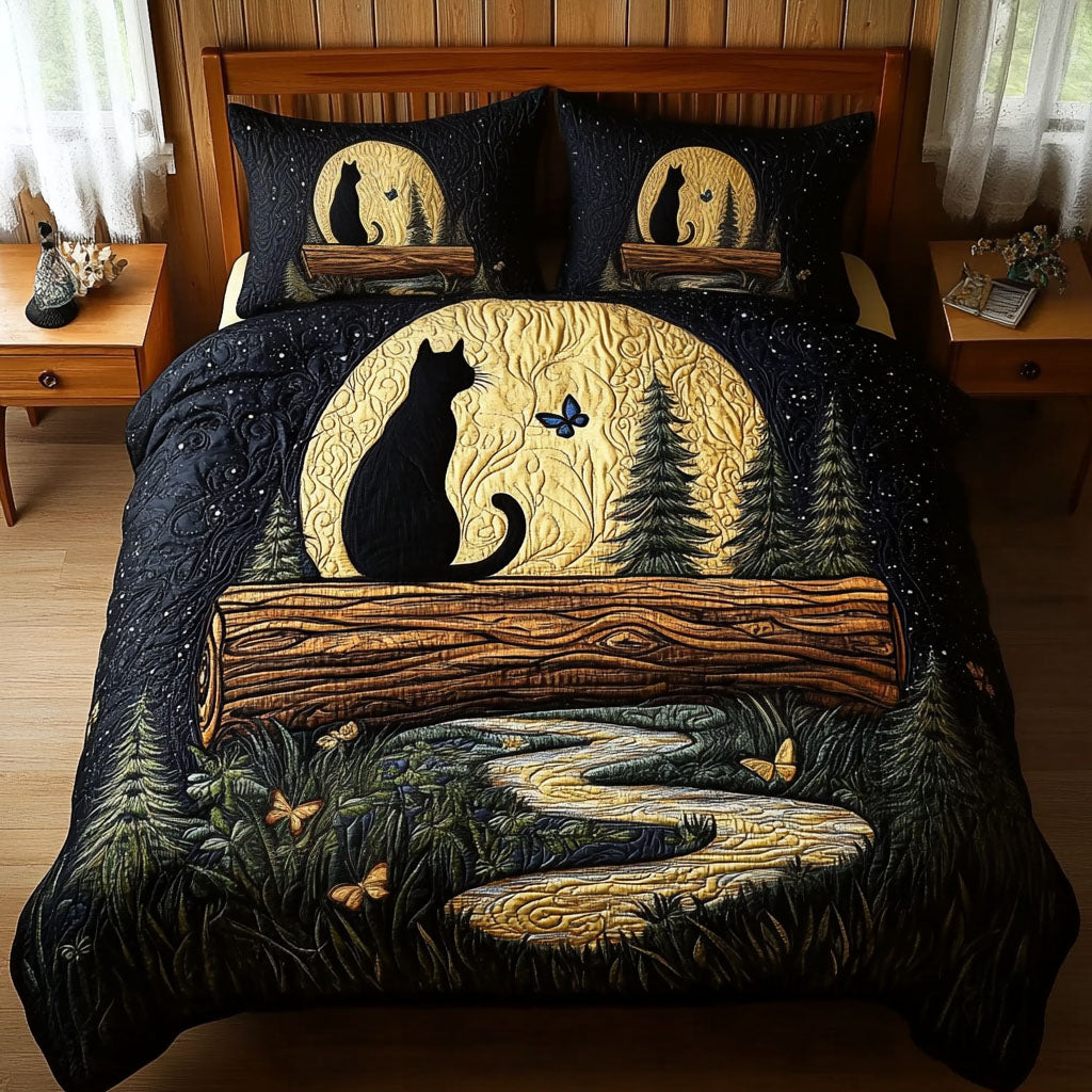 Twilight Stalker 3-Piece Quilted Bedding Set NCU0PT7115 – Vantique