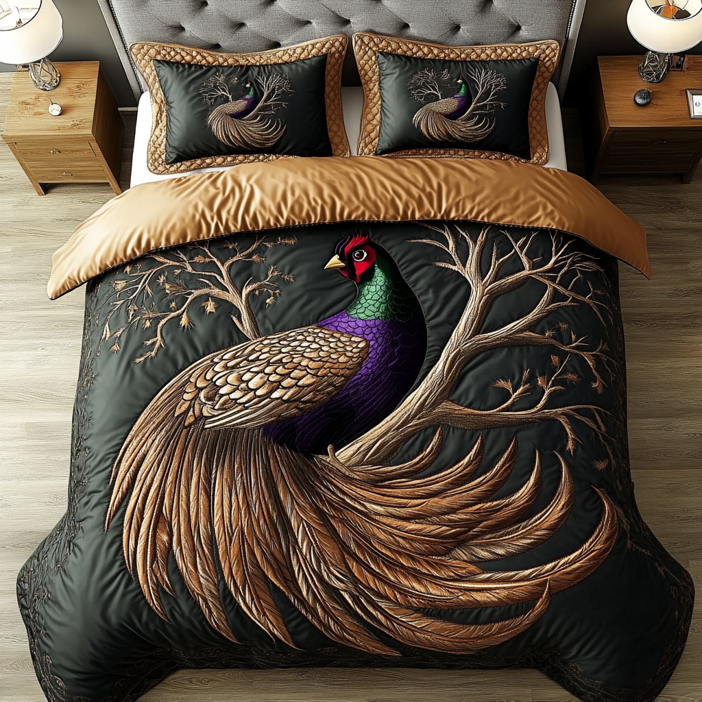 Vibrant Roost 3-Piece Quilted Bedding Set NCU0VH2520 – Vantique