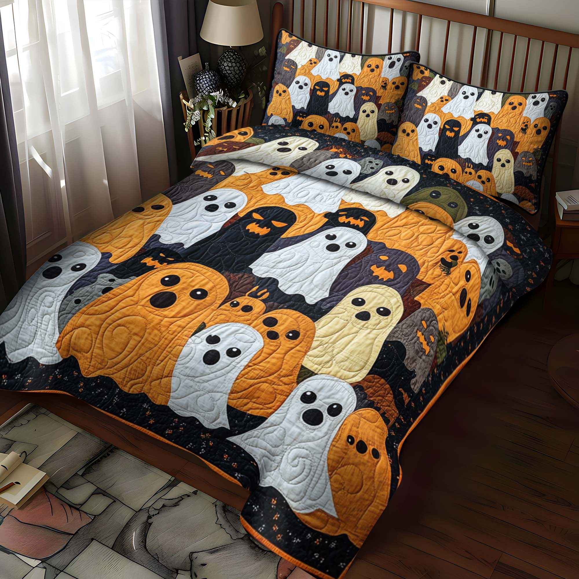 Wicked Witch 3-Piece Quilted Bedding Set NCU0NT611 – Vantique