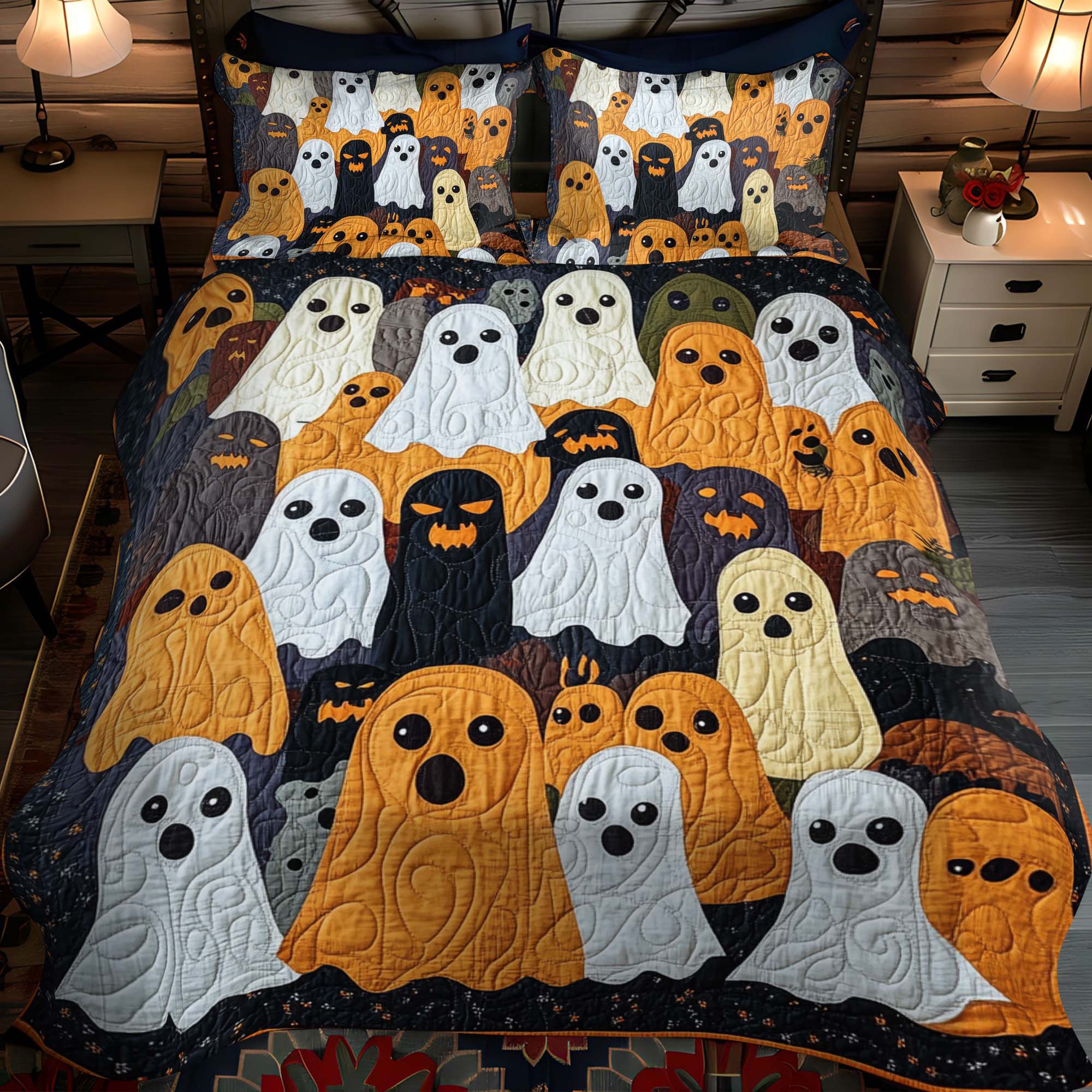 Wicked Witch 3-Piece Quilted Bedding Set NCU0NT611 – Vantique