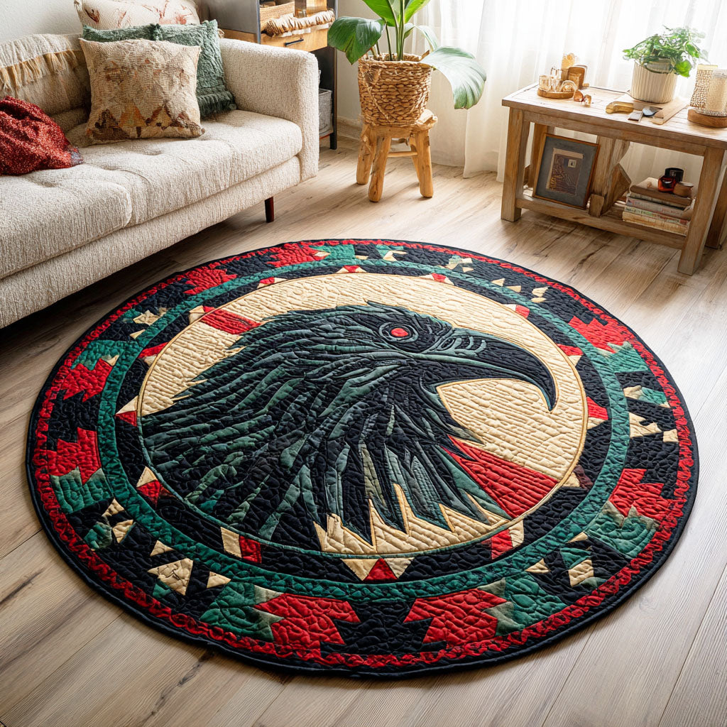 Wind Rider Quilted Round Mat NCU0TD445 – Vantique