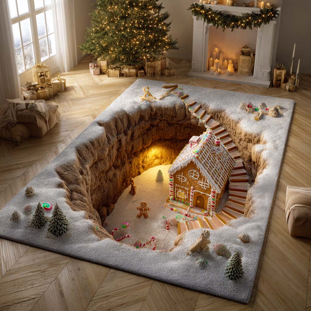 Winter Pit Cottage Area Rug NCU0XD1959 – Vantique