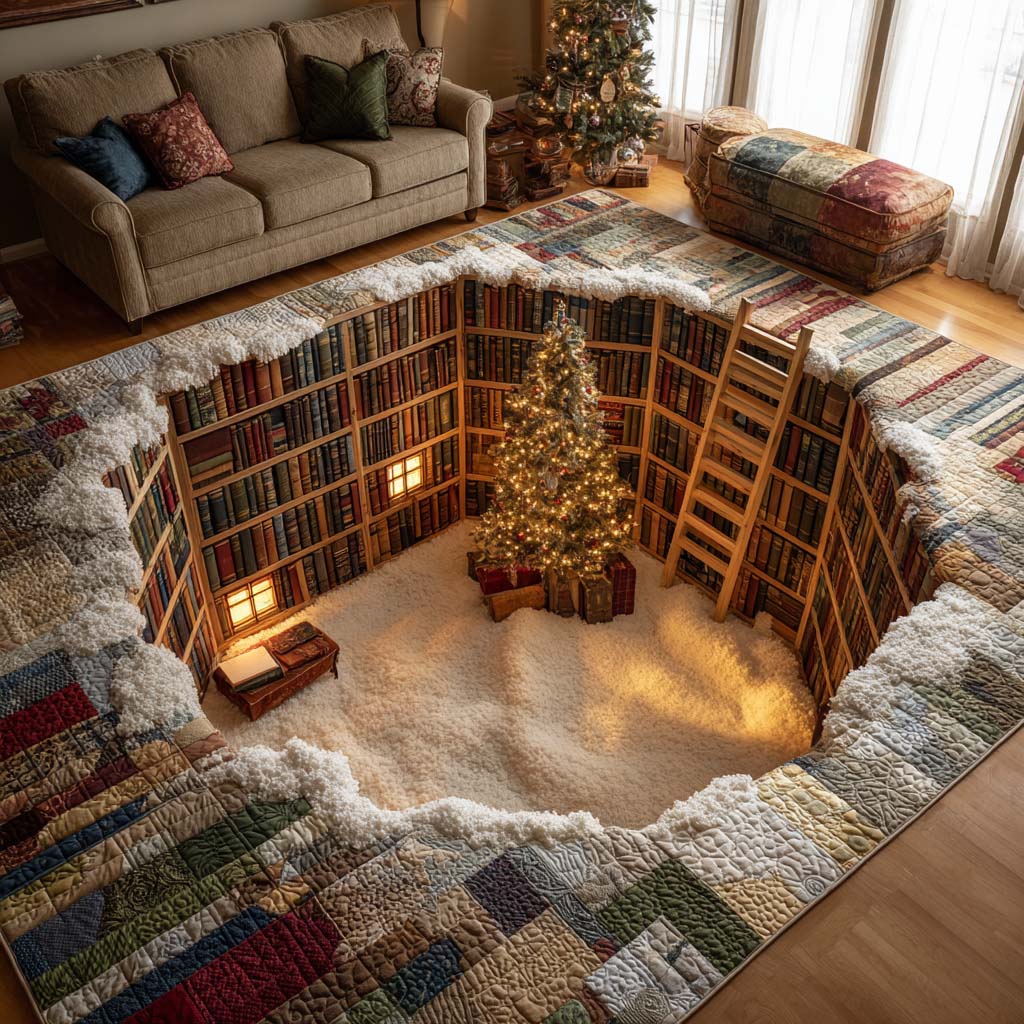 Winter Storytime Area Rug NCU0NT11290 – Vantique