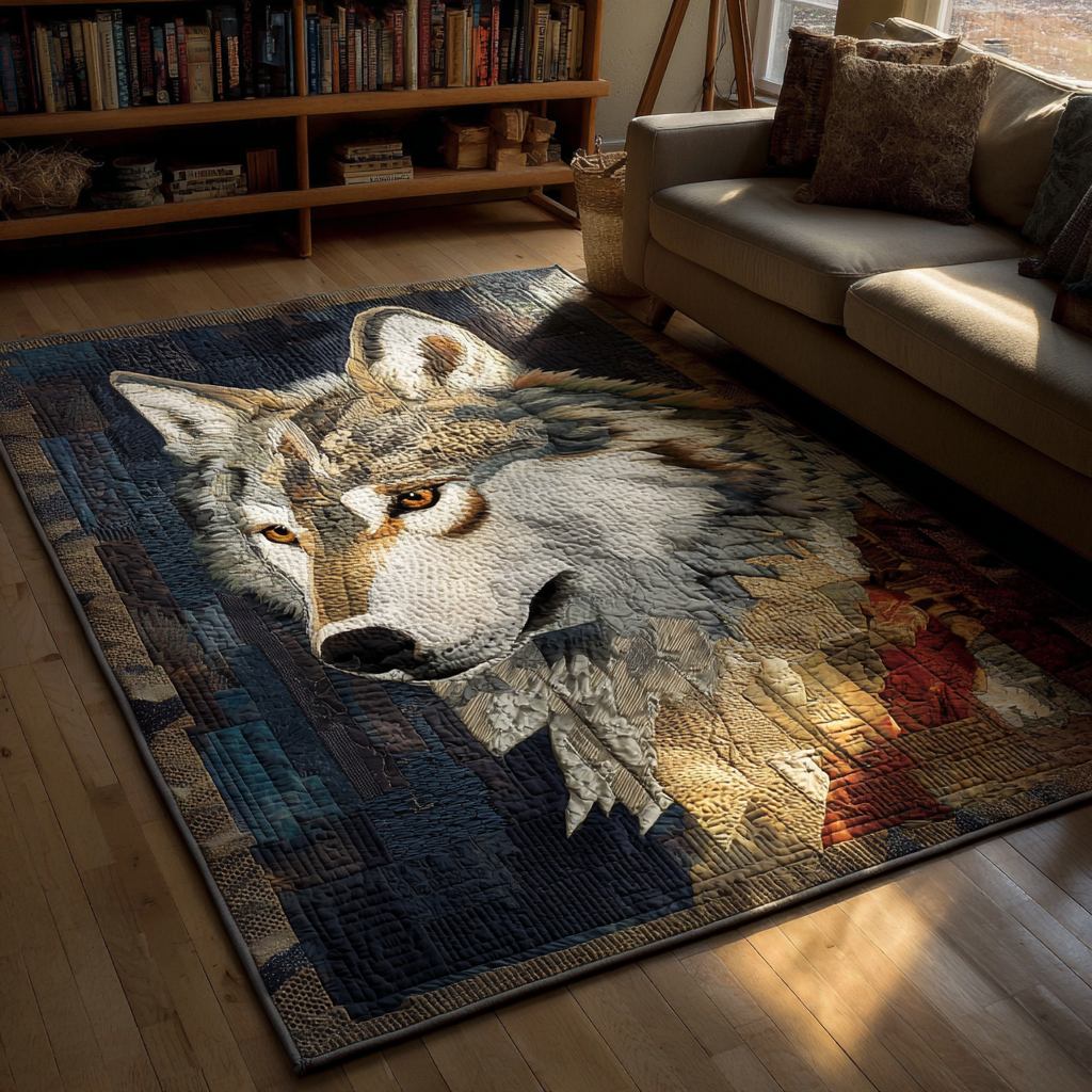 Wolf Spirit Area Rug NCU0DK10595 – Vantique